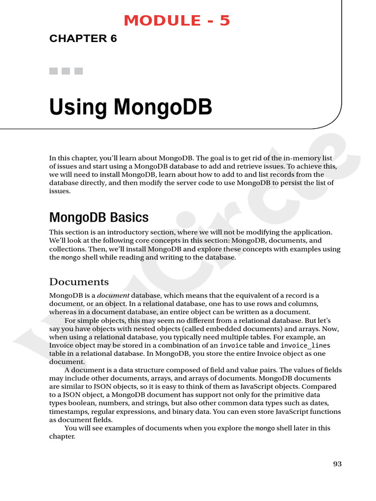 BIS601 Module 5 Textbook | PDF | Mongo Db | Databases