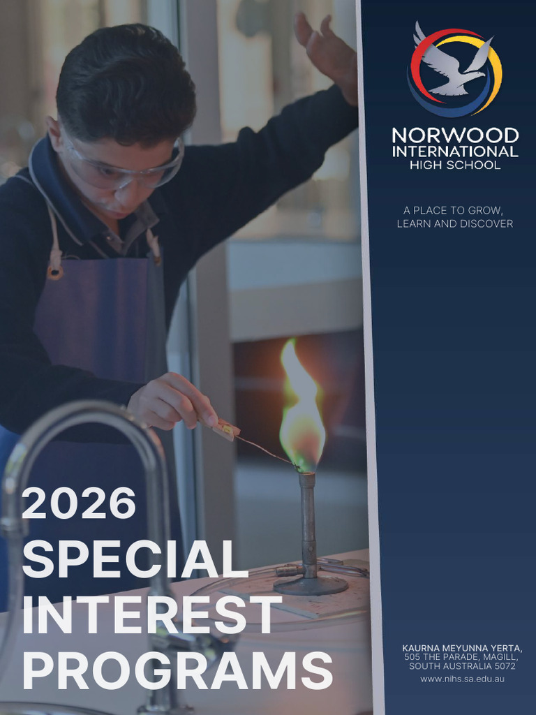 2026 Special Interest Programs Brochure | PDF | Learning | Cross ...