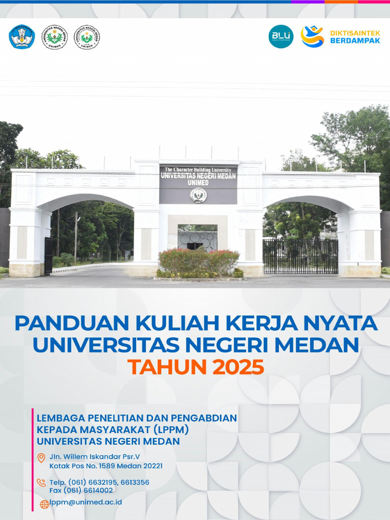 Panduan KKN Unimed Tahun 2025 | PDF