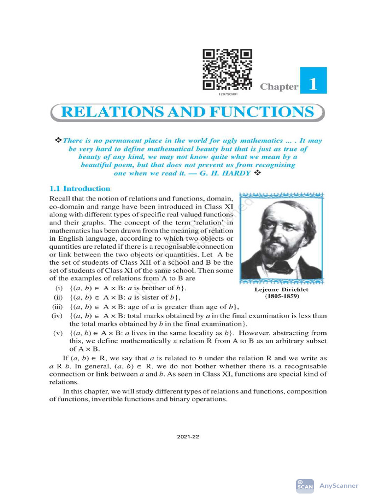 Relations and Functions 2 1 | PDF