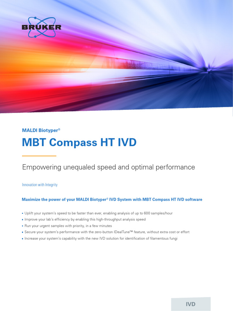 Flyer MBT Compass HT Ivd Bmid 03 2023 | PDF | Biology