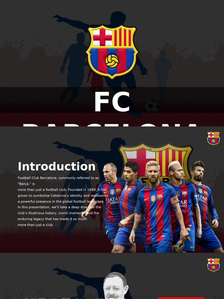 FC Barcelona: History and Legacy | PDF | Fc Barcelona | Lionel Messi