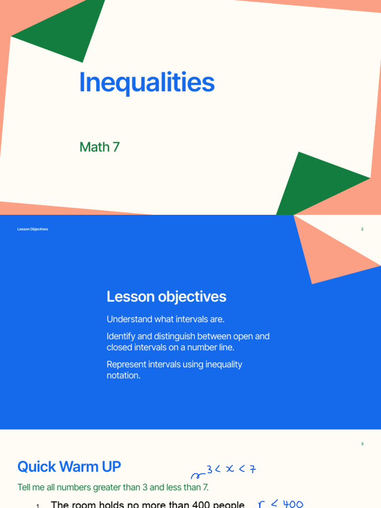 Notes Math Inequalities | PDF