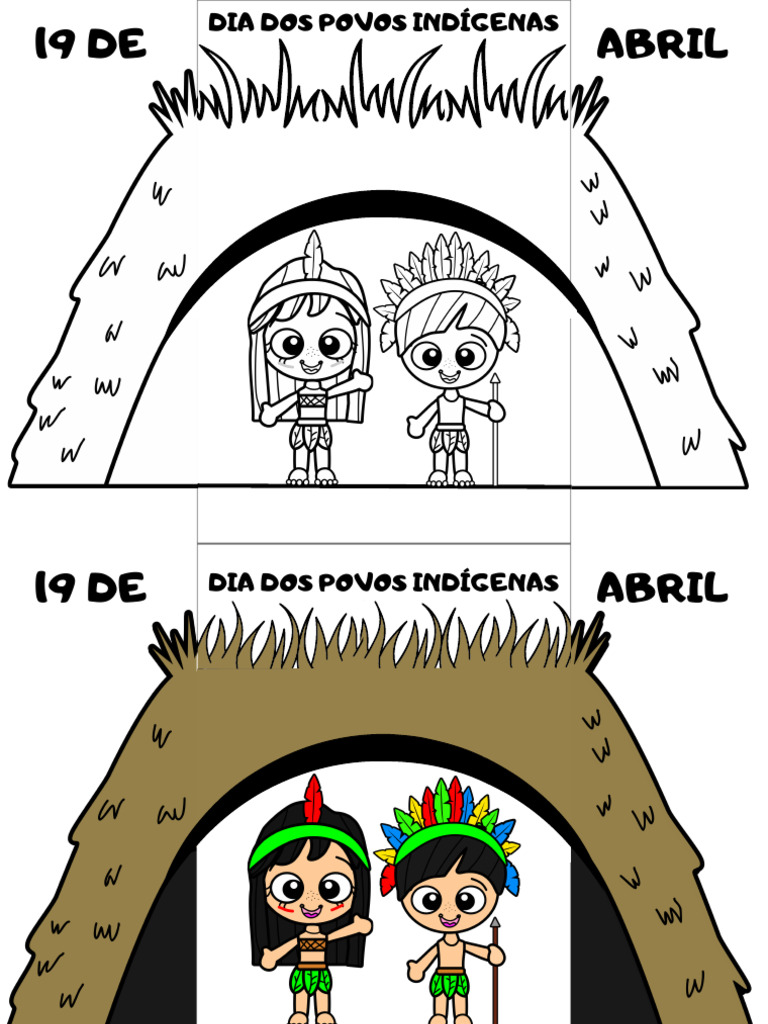 LAPBOOK DIA DOS POVOS IND GENAS Dropbox | PDF