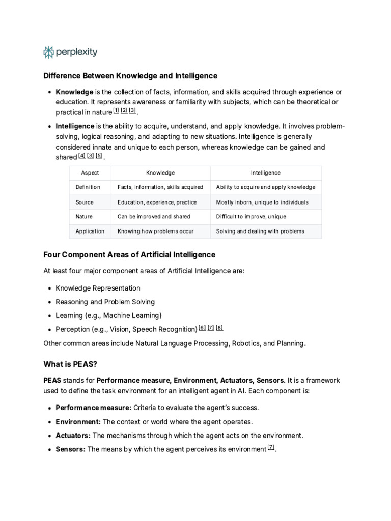 Difference BTW Knowledge & Intelligence | PDF | Principal Component Analysis | Machine Learning