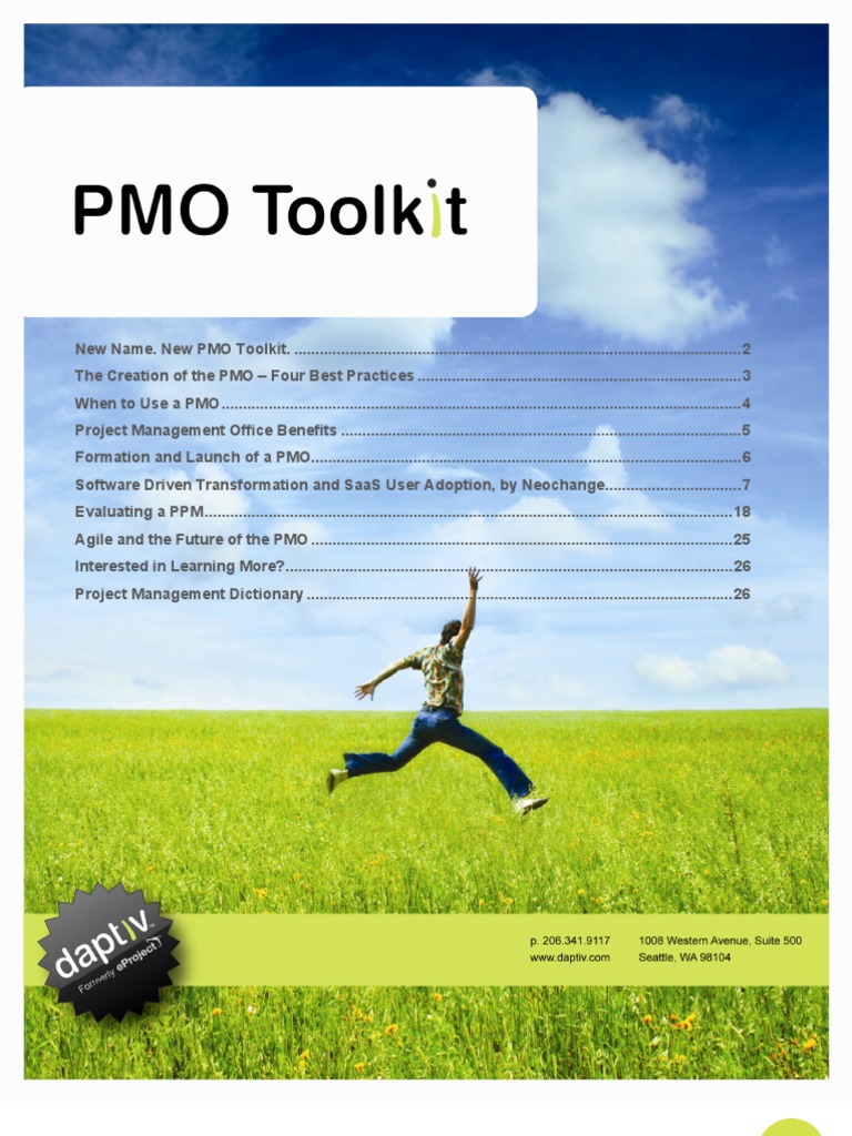 Project Management Offices Toolkit | PDF | Software As A Service ...