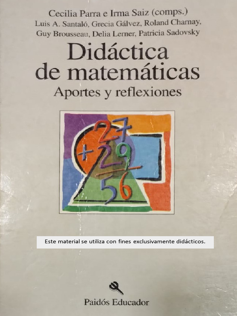 Charnay - Aprender Por Medio de La Resolucion de Problemas | PDF | Aprendizaje | Enseñando