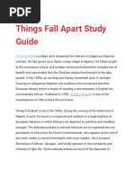 Analysis - Things Fall Apart | PDF