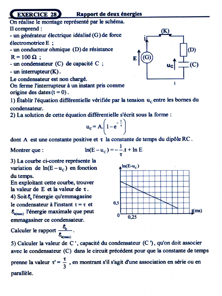 Exercice RLC2 | PDF