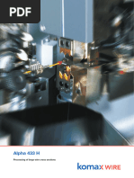 Komax Mira 340 Wire Stripping Machine | PDF | Wire | Insulator ...