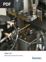 Komax Mira 340 Wire Stripping Machine | PDF | Wire | Insulator ...