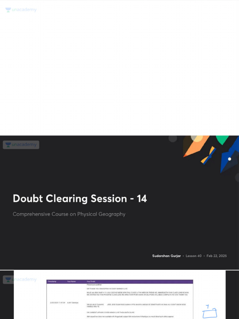Doubt Clearing Session 14 With Anno | PDF