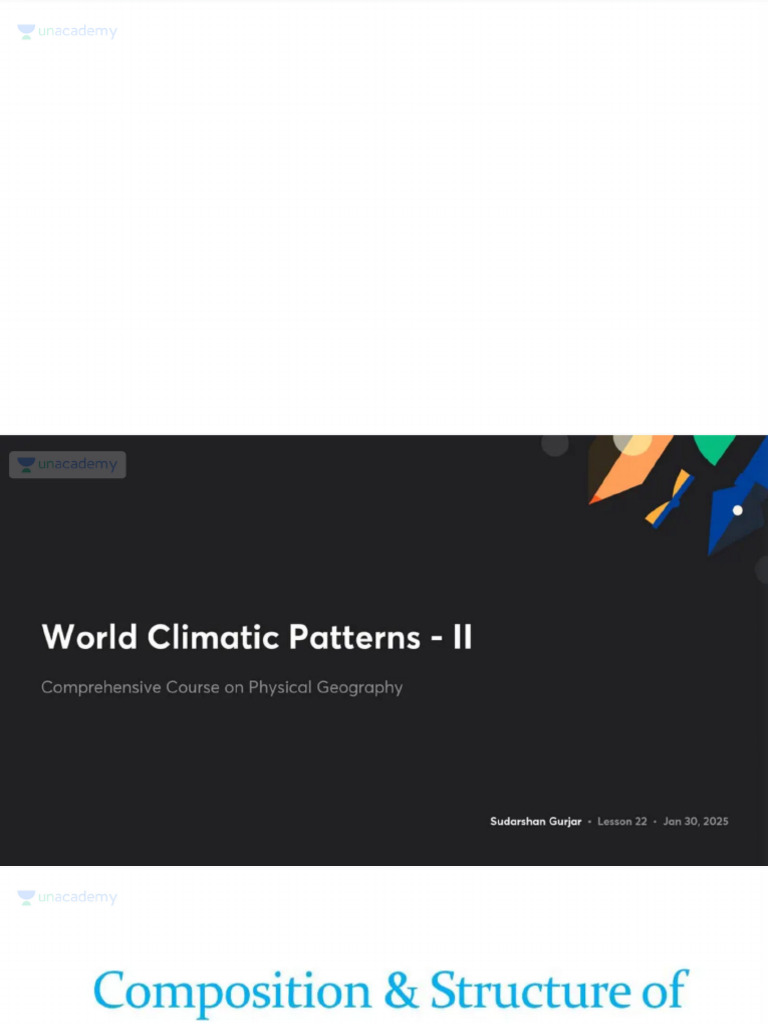 World Climatic Patterns II With Anno | PDF