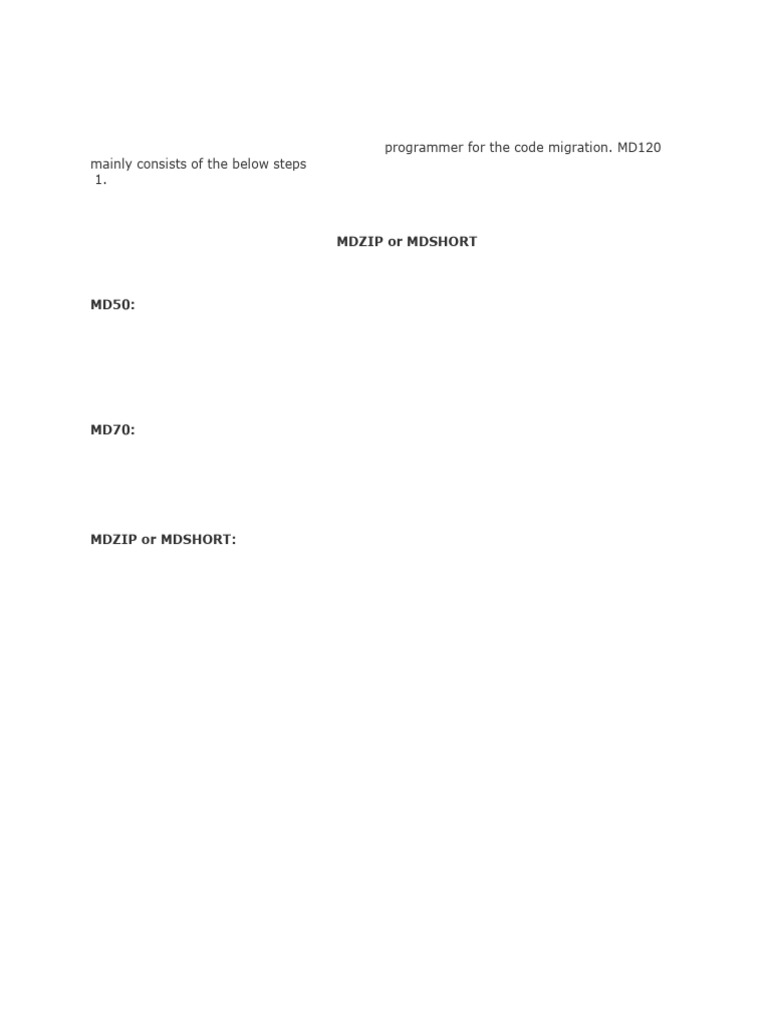 MD50 and MD70 DOC | PDF