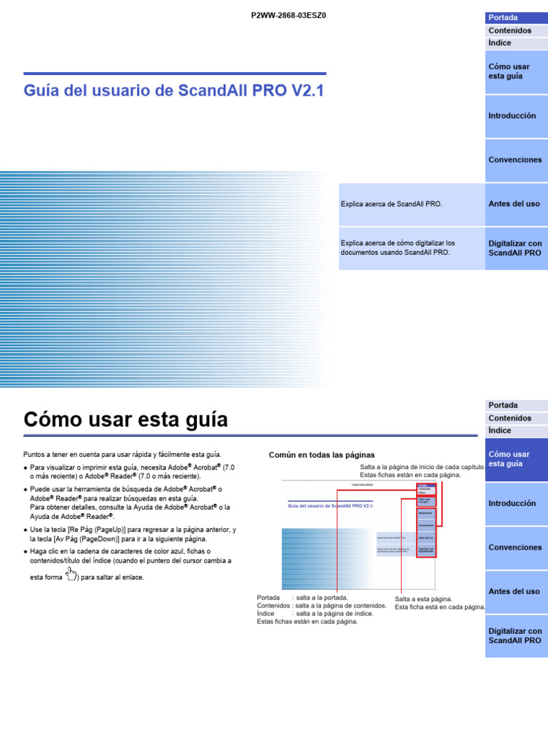 ScandAll-PRO ES | PDF | Microsoft Windows | Escáner de imagen