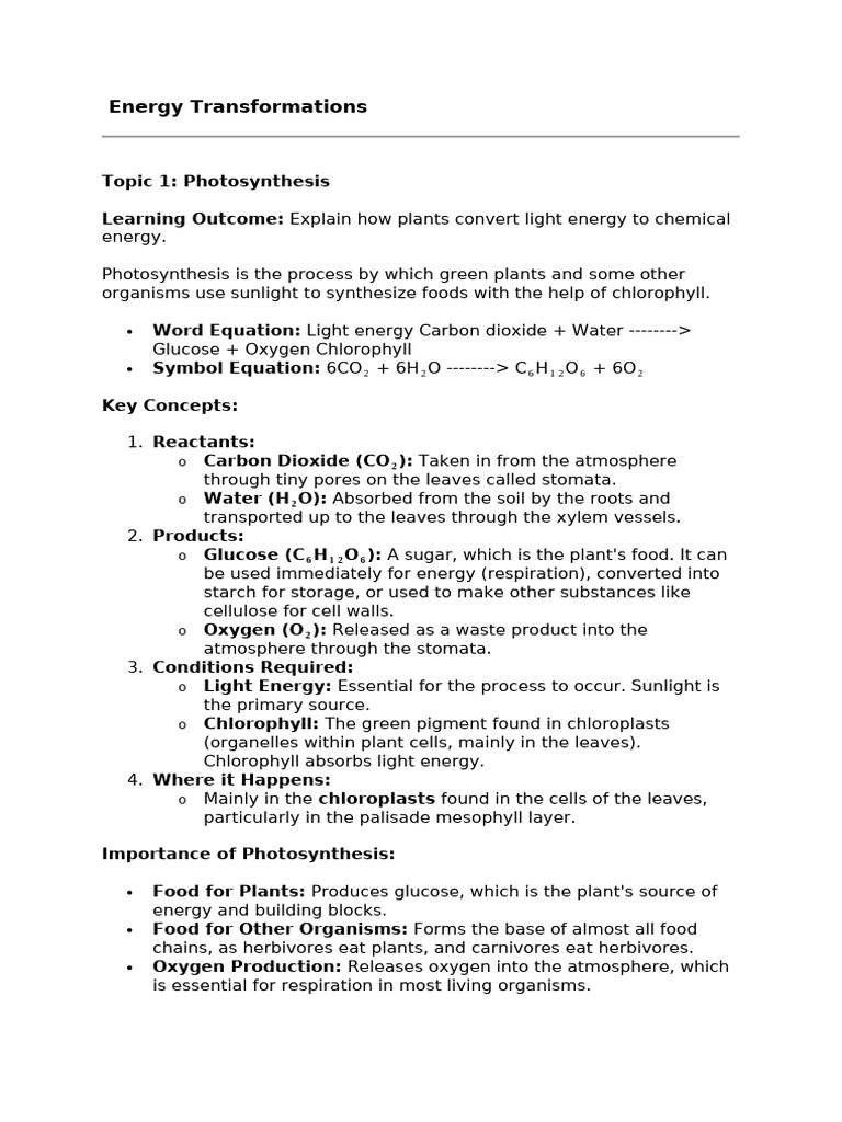Detailed GCSE Biology Notes | PDF | Reaction Rate | Cellular Respiration