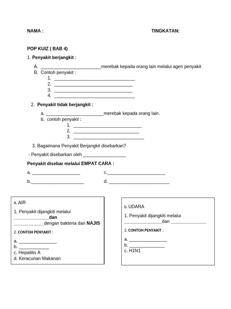 Latihan 4.1 Ringkas | PDF