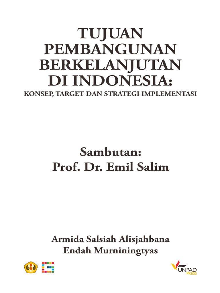 Buku SDGs: Konsep dan Strategi Indonesia | PDF