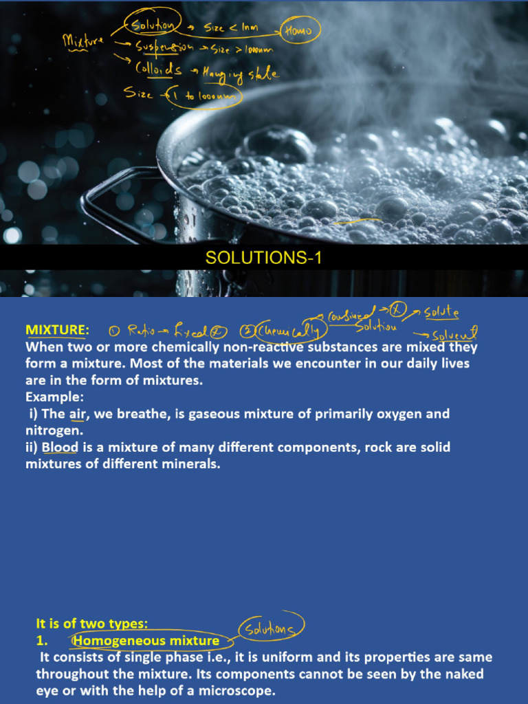 Solutions 1 | PDF