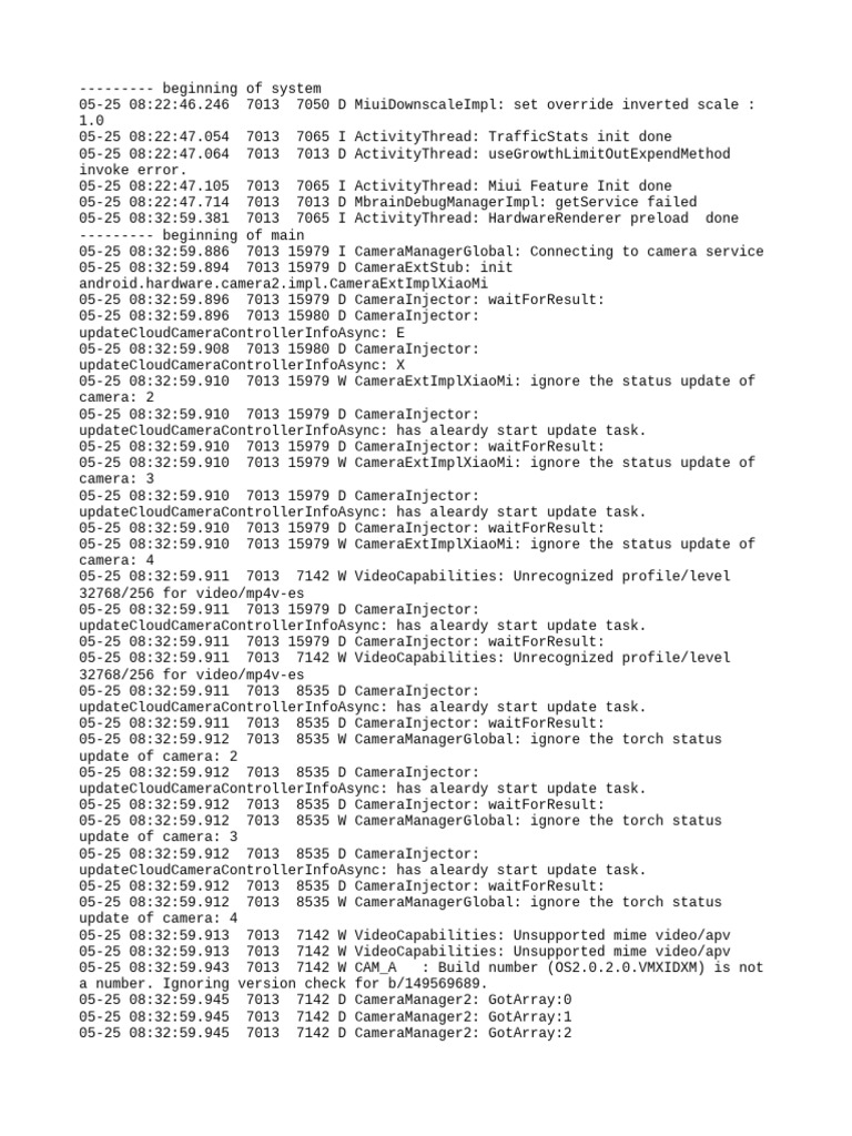 Log Cat 1748136779640 | PDF | Computing | Computer Programming