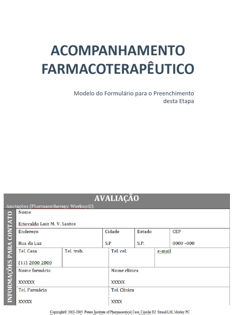 Modelo de Formulário para Preenchimento | PDF