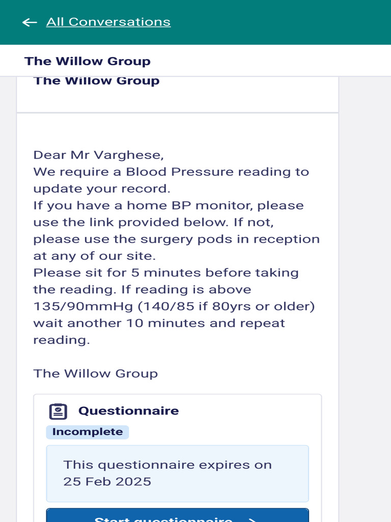 A Conversation Between You and Your HCP - Accurx Patient Portal | PDF
