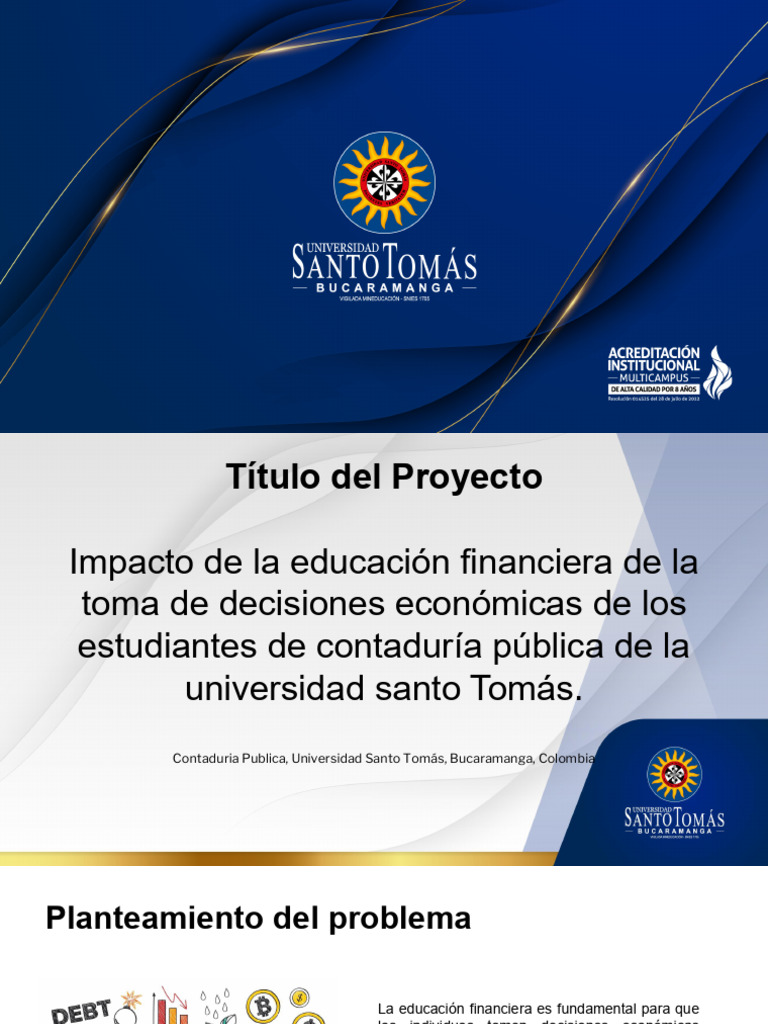 Proyectos transversales Forma | PDF | Educación financiera | Contador