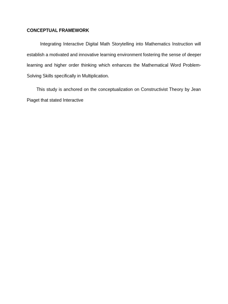 Conceptual Framework Pdf