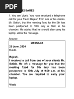 CBSE Grade 10 Formal Letter Writing Format | PDF | Madam