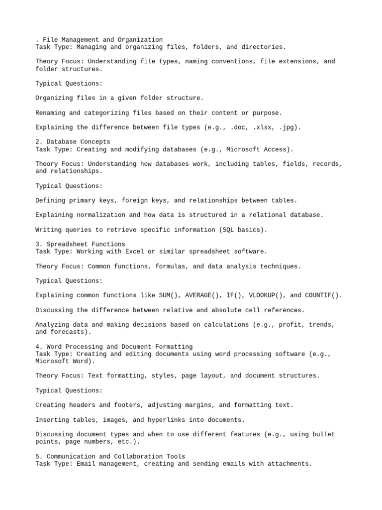 essentials for ict 0417 | PDF | Databases | Computer File