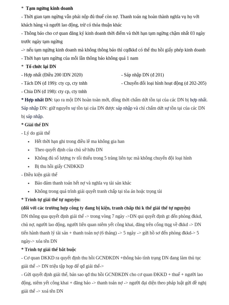 BỔ SUNG LÝ THUYẾT LTM1 | PDF