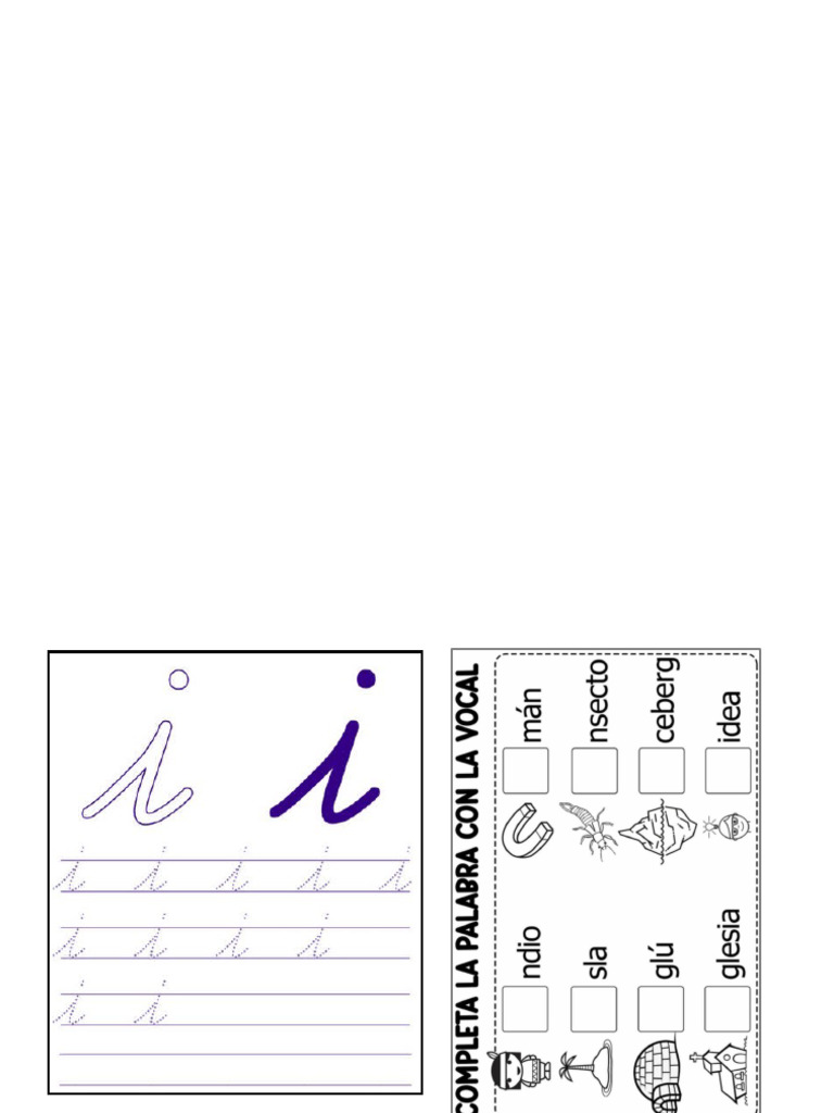 Actividades Vocal I | PDF