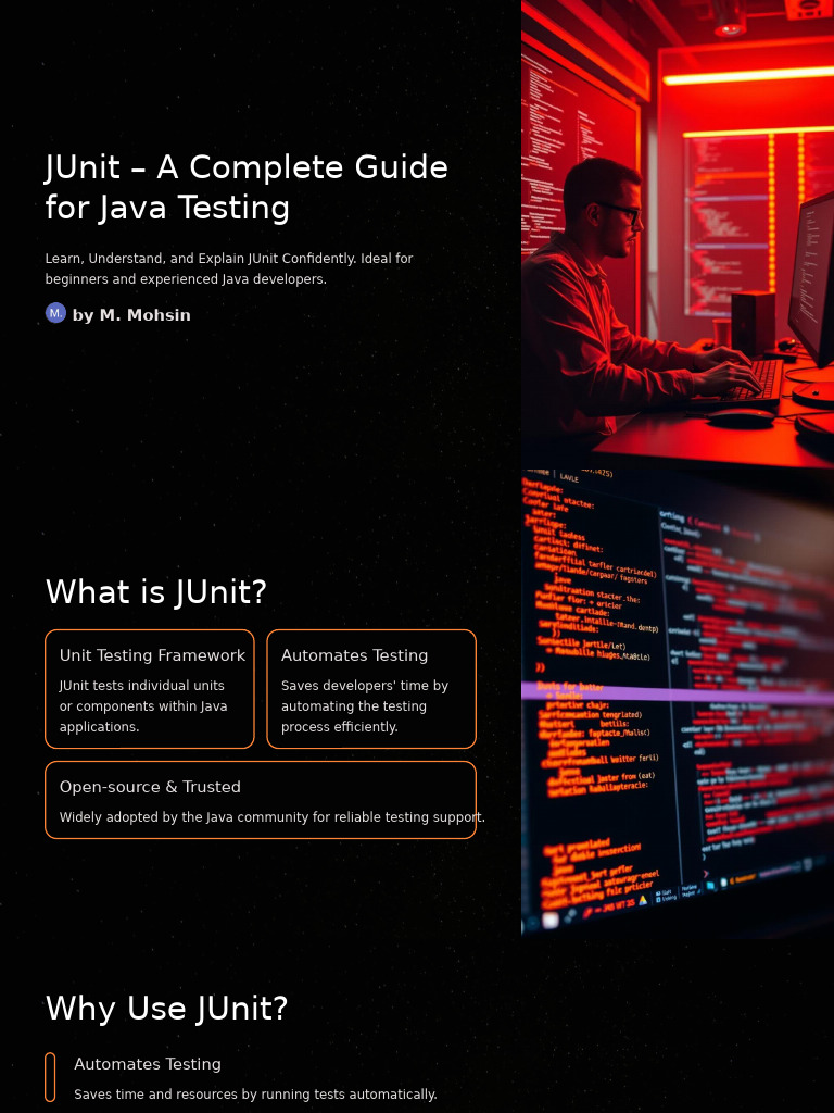 Junit A Complete Guide For Java Testing Pdf Software Development Software Engineering