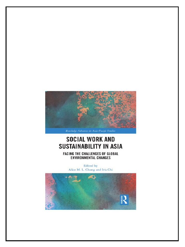 Social Work and Sustainability in Asia Facing The Challenges of Global ...