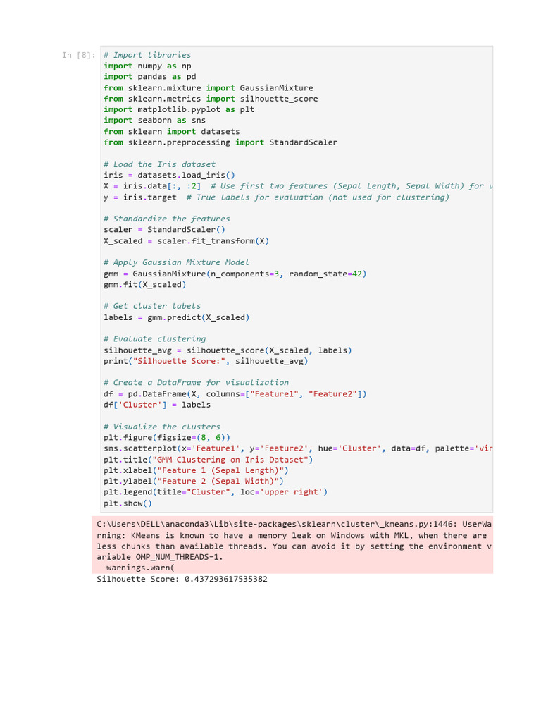 Gaussianmixture | PDF