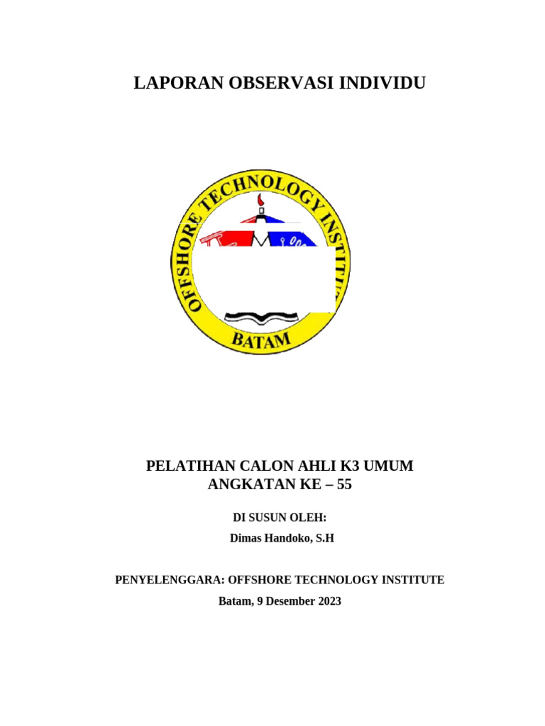 Laporan Tugas Individu Dimas Handoko | PDF