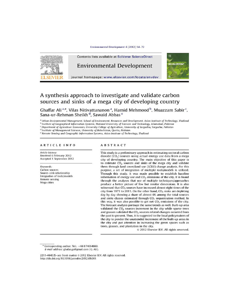 A synthesis approach to investegate and validate the carbon sources and ...