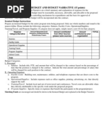 Sample Budget Ngo | PDF | Expense | Budget