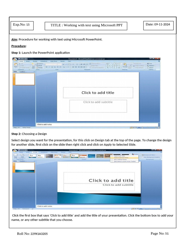 MAA 15th Exp Page-1-Merged | PDF | Microsoft Power Point | Application Software