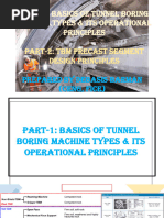 Method Statement - TBM Simple | PDF | Tunnel | Crane (Machine)