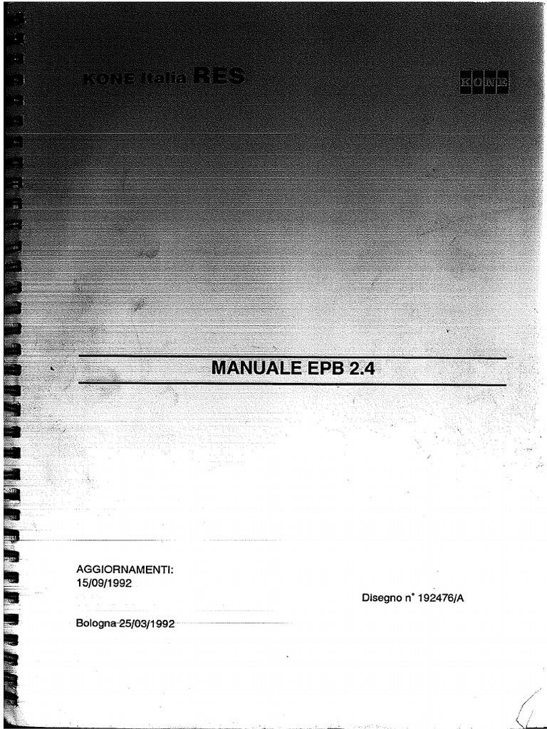Manuale EPB 2.4 | PDF