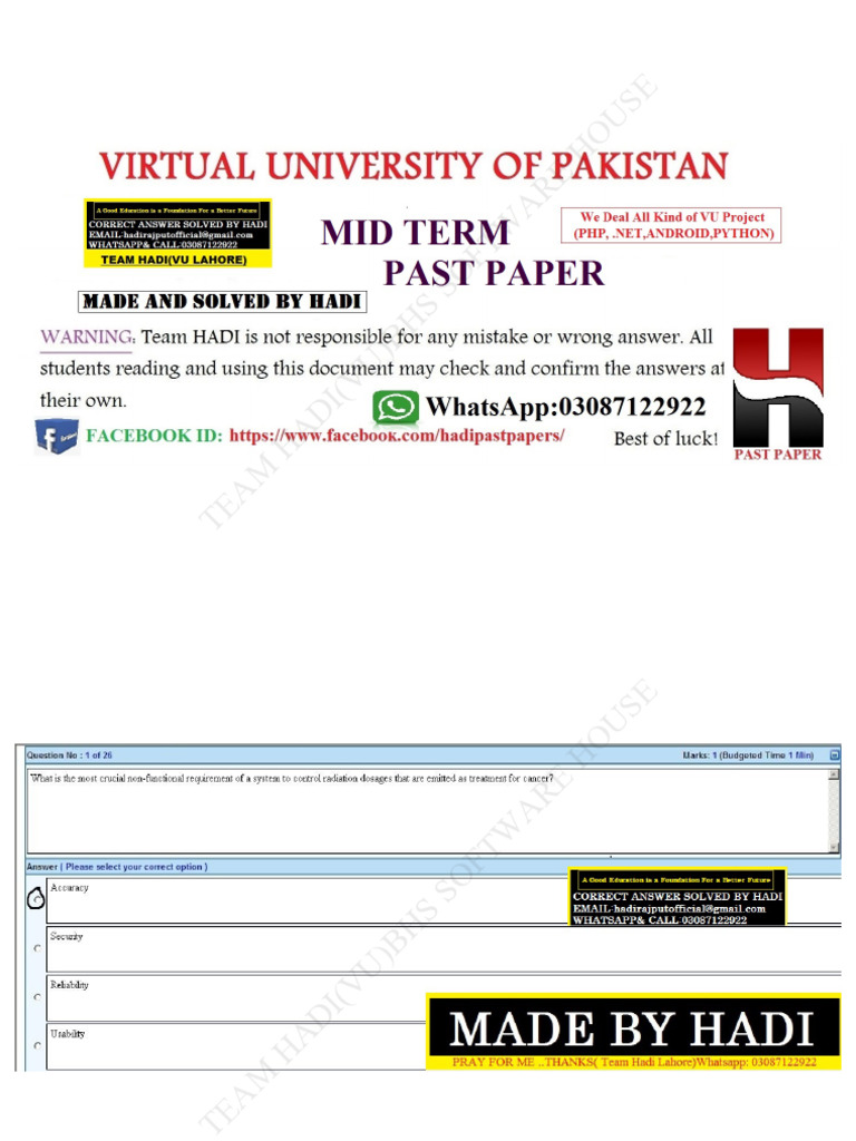 cs504 Mcqs | PDF cs504 Mcqs | PDF