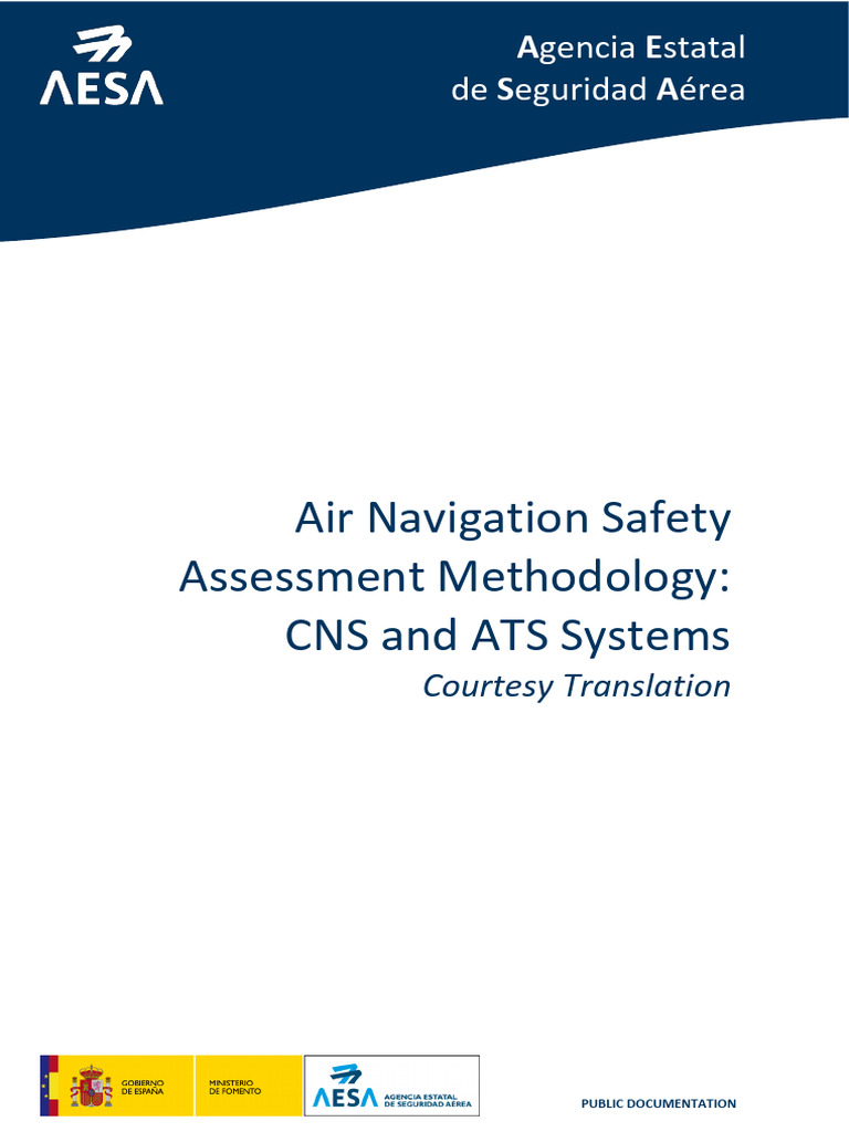 Air Navigation Safety Assessment Methodology | PDF | Methodology | Time