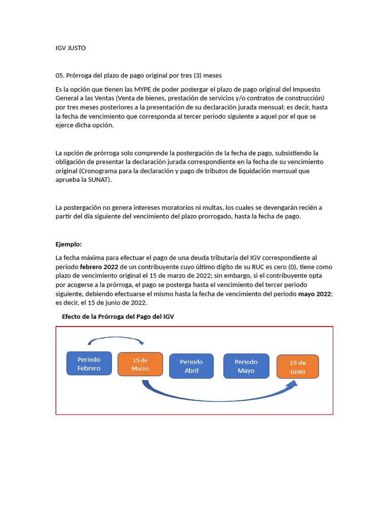 Igv Justo | PDF