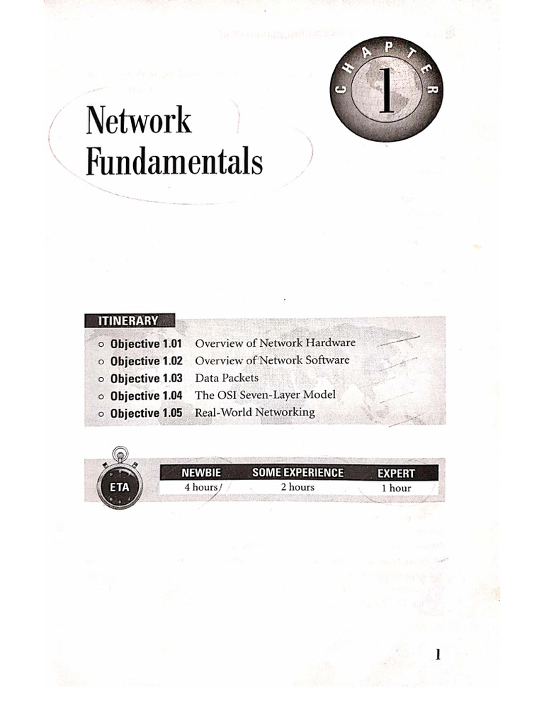 CCN CH1 NW Fundamentals | PDF