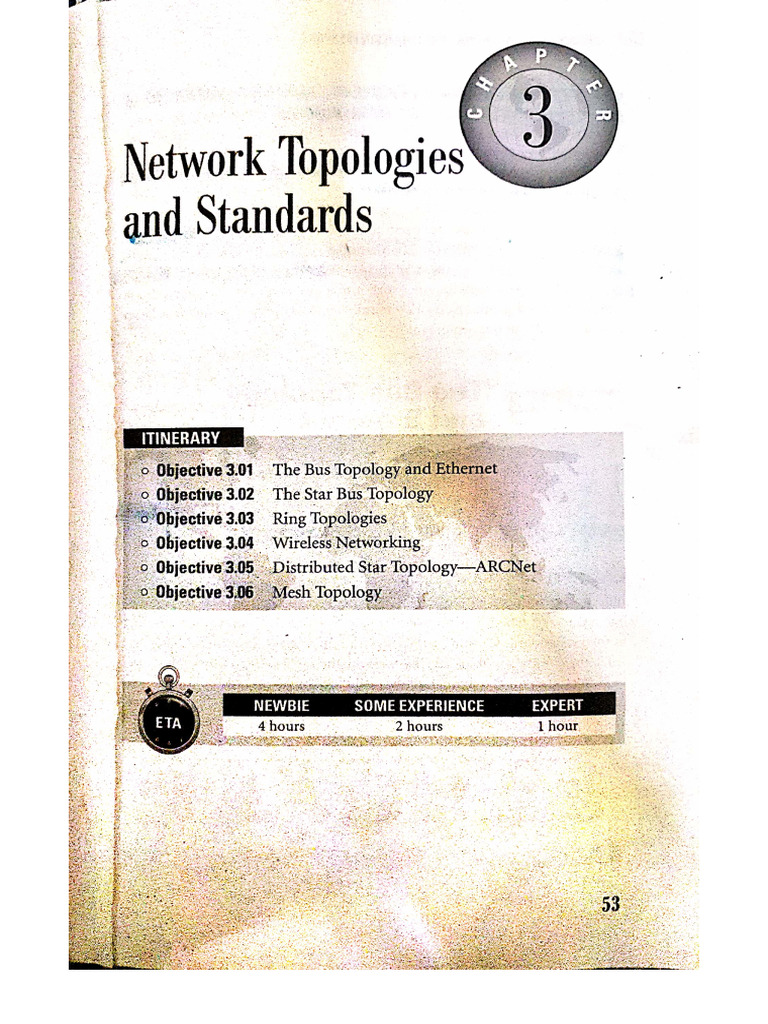 CCN CH3 NW Standards & Topologies | PDF