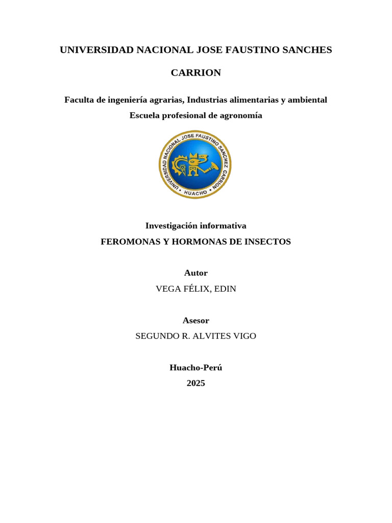 Feromonas y Hormonas de Insectos 2 | PDF | Feromona | Hormiga