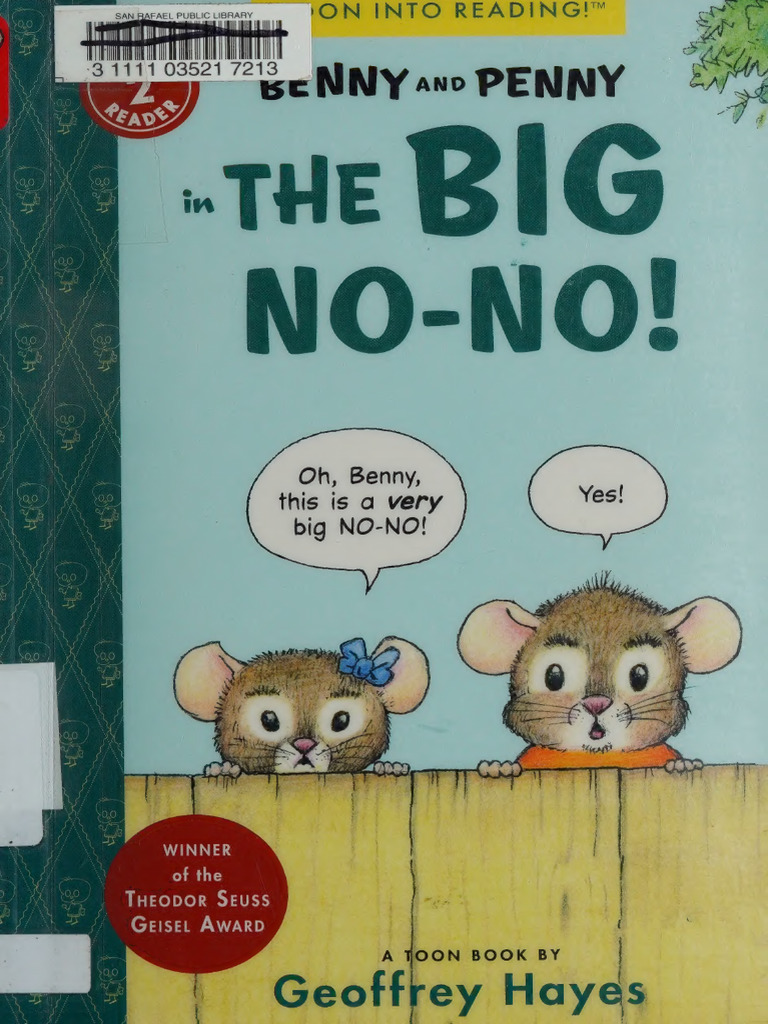 Benny and Penny's Big No-No Adventure | PDF | Book Publishing Companies ...