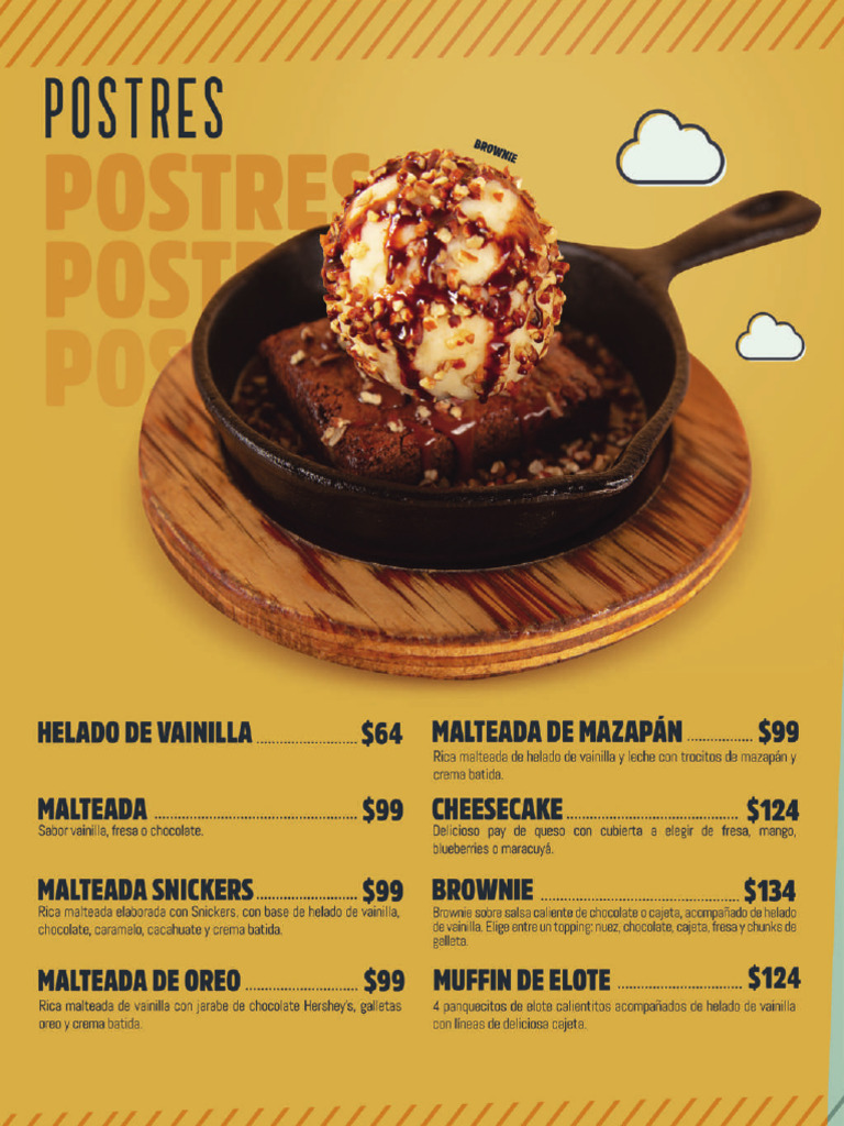 MENU 2025 LAS ALITAS | PDF