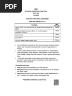 Yoga Practical File Class 12 | PDF